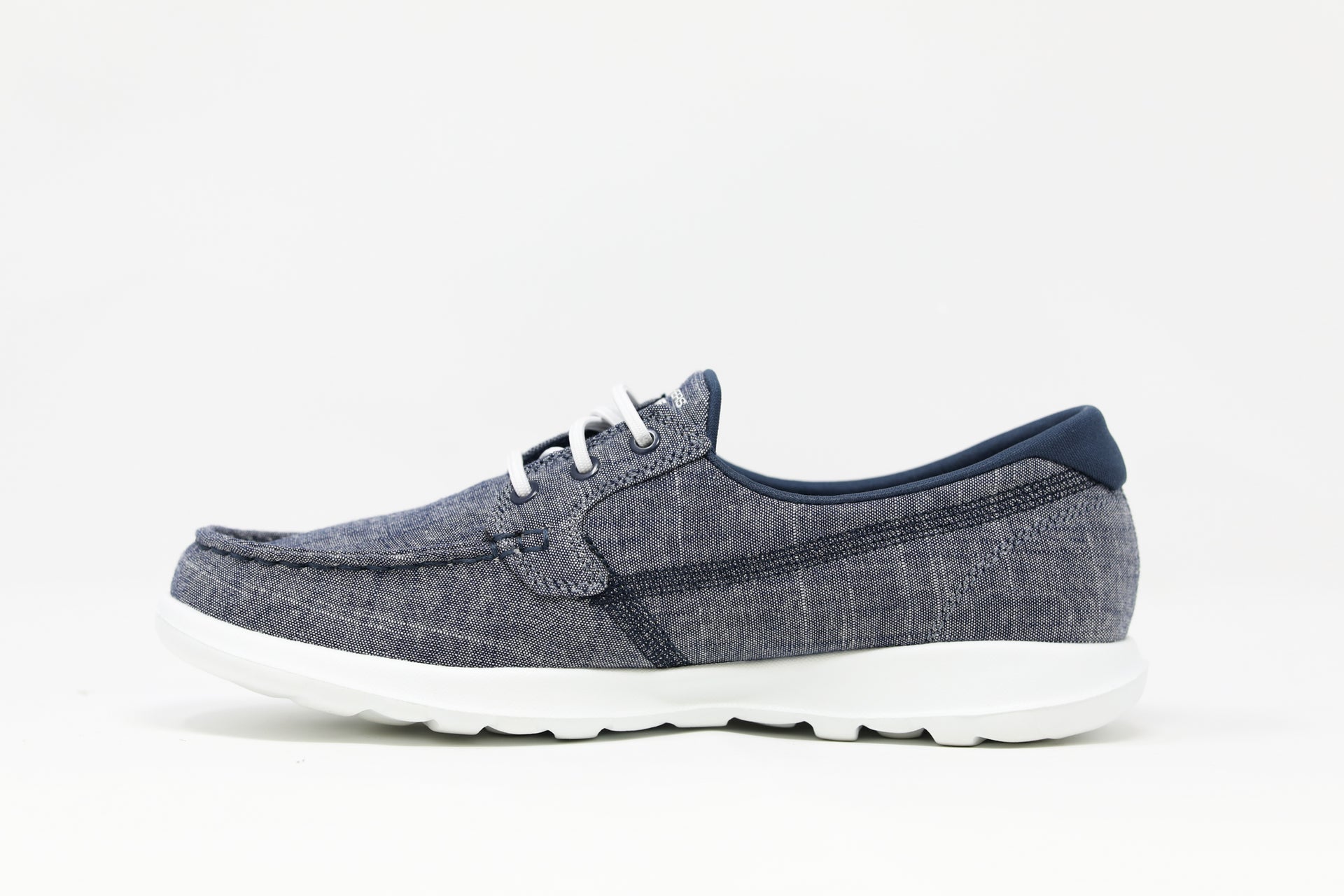 SKECHERS Women's GOwalk Lite Isla Boat Shoes - Navy – shoeper.com